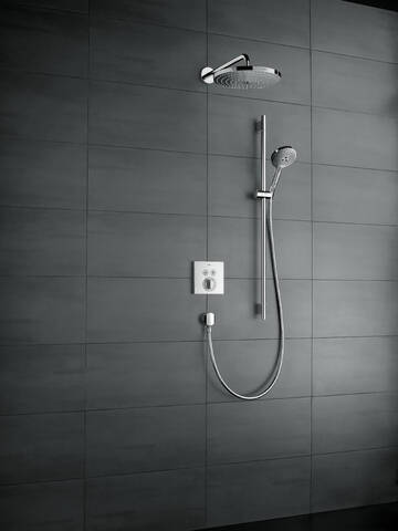 hansgrohe Hoofddouches: Raindance Select S, 2 straalsoorten, Art.-nr ...