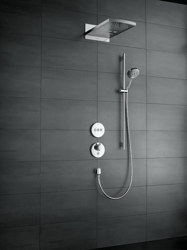 hansgrohe Wall bar sets: Raindance Select S, Shower set 120 3jet with ...