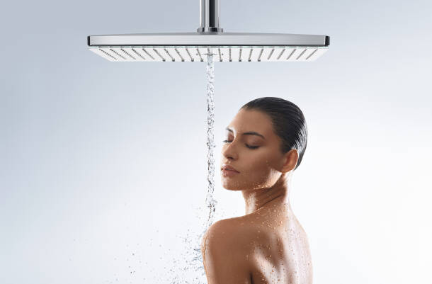 hansgrohe Overhead showers: Rainmaker Select, 3 spray modes, Item No ...
