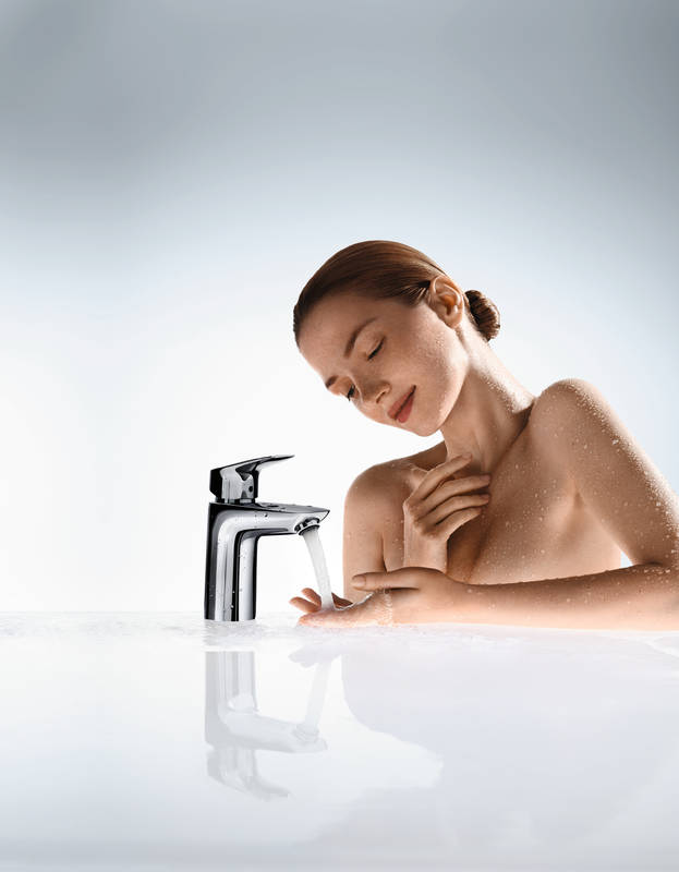 hansgrohe Washbasin mixers: Logis, Single lever basin mixer 100 ...