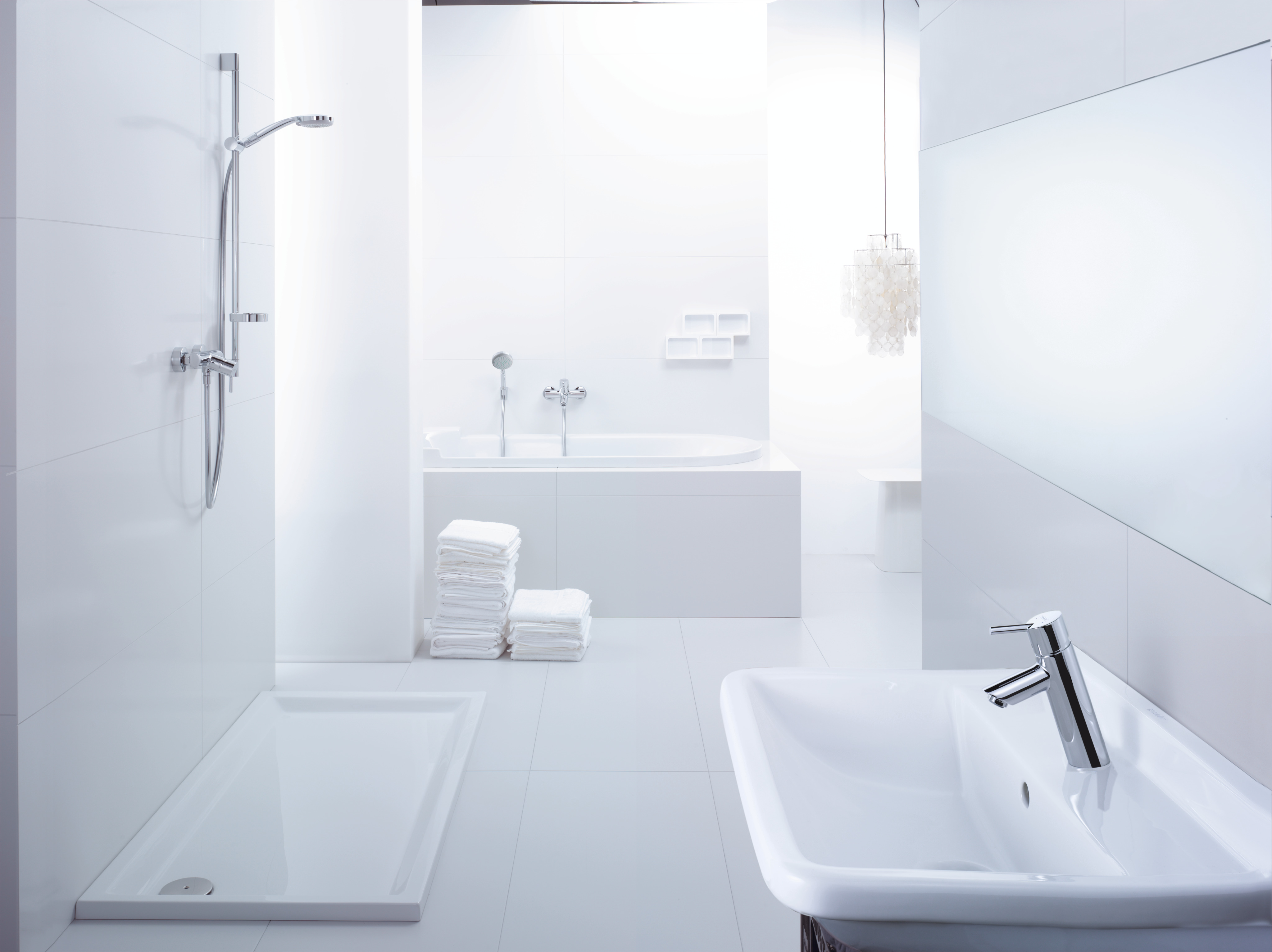 hansgrohe Portersets: Croma 100, Brausehalterset Vario mit ...