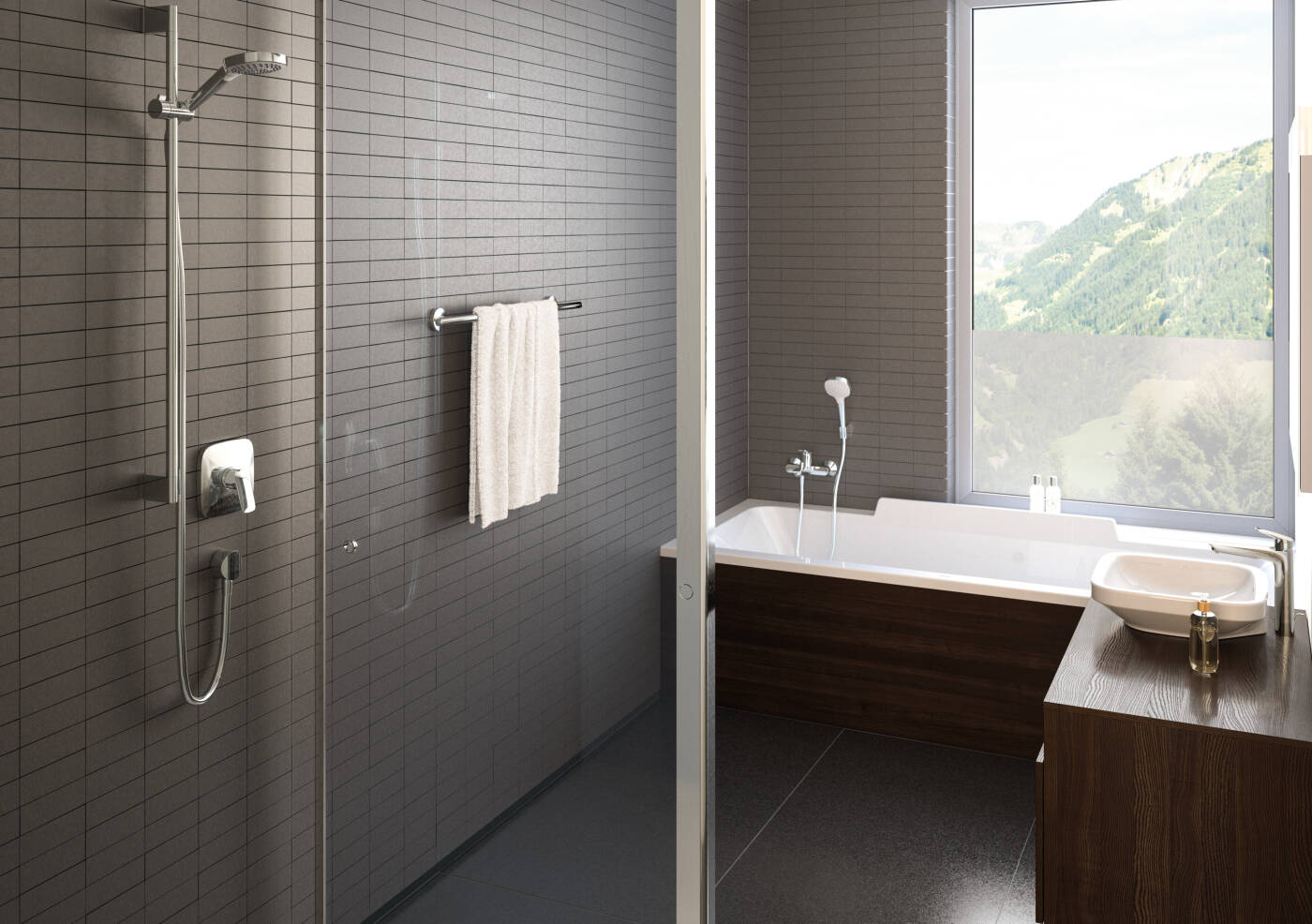 hansgrohe Wall outlet: FixFit, Wall outlet E without non-return valve ...