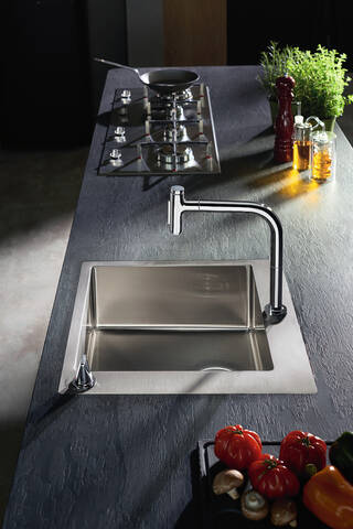 hansgrohe Eviyeler: S71, S711-F660 Ankastre eviye 660, Ürün no. 43302800