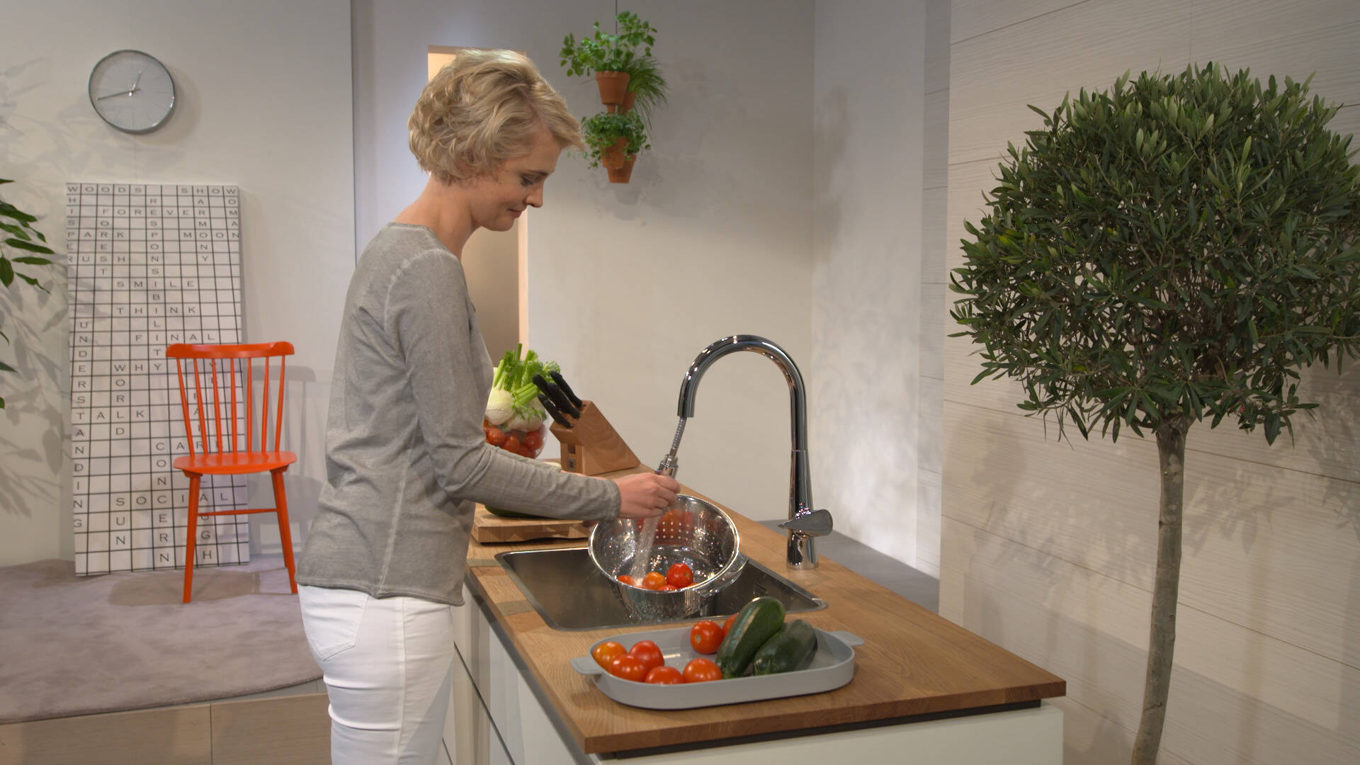 hansgrohe Kitchen mixers: Talis M51, Single lever kitchen mixer 200 ...