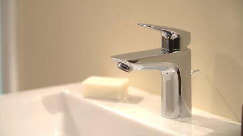 hansgrohe Washbasin mixers: Logis, Single lever basin mixer 100 with ...