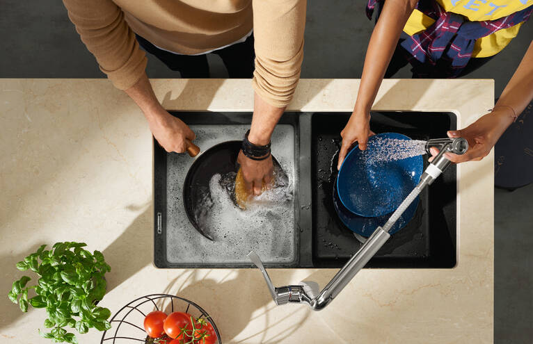hansgrohe Sinks: S51, S510-U770 Under-mount sink 370/370, Item No ...