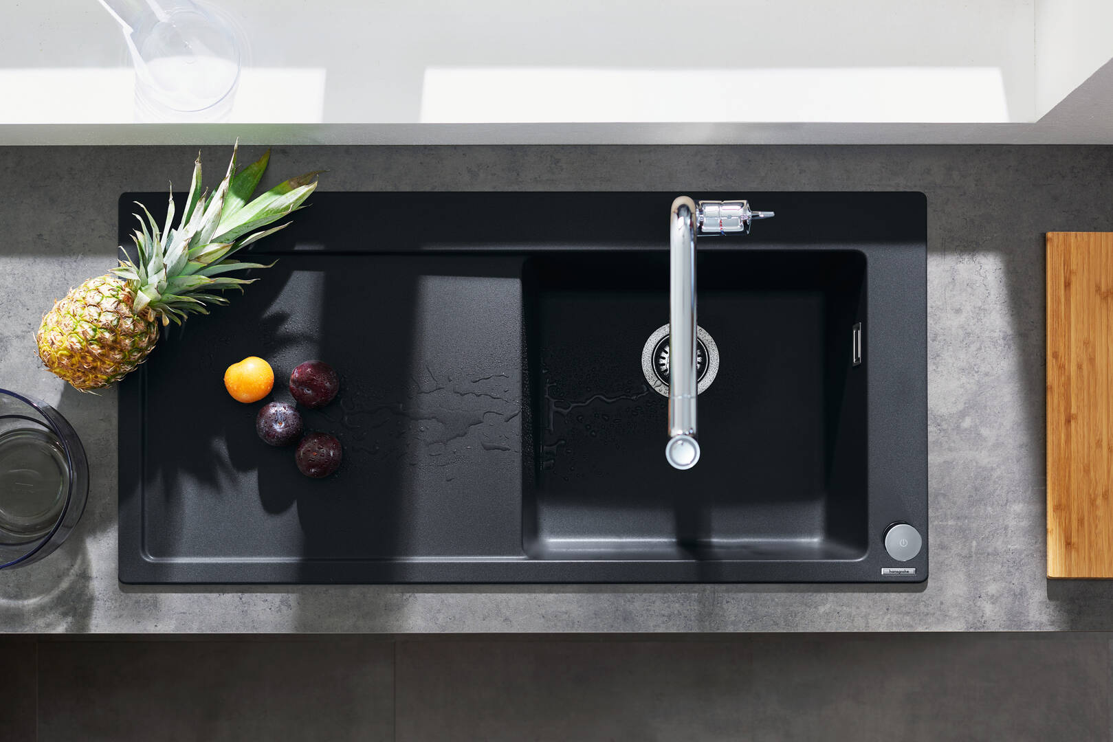 hansgrohe Sinks: S51, S510-F770 Built-in sink 370/370, Item No ...