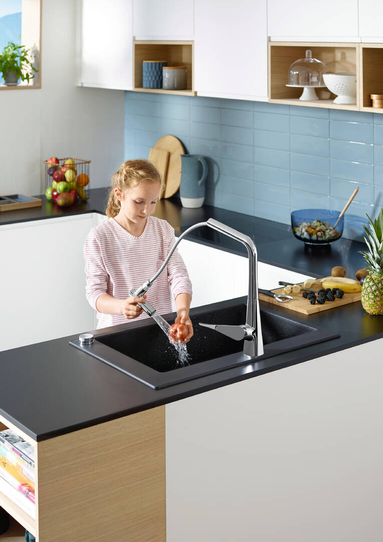 hansgrohe Sinks: S51, S510-F660 Built-in sink 660, Item No. 43313170 ...
