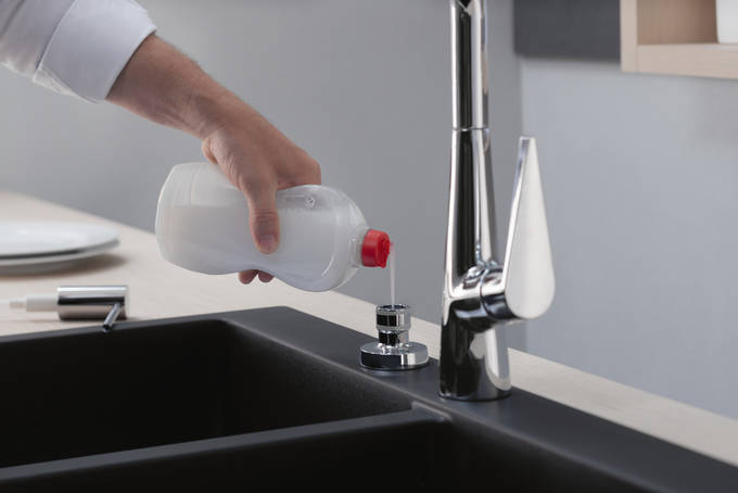 hansgrohe Sinks: S51, S510-F770 Built-in sink 370/370, Item No. 43316170