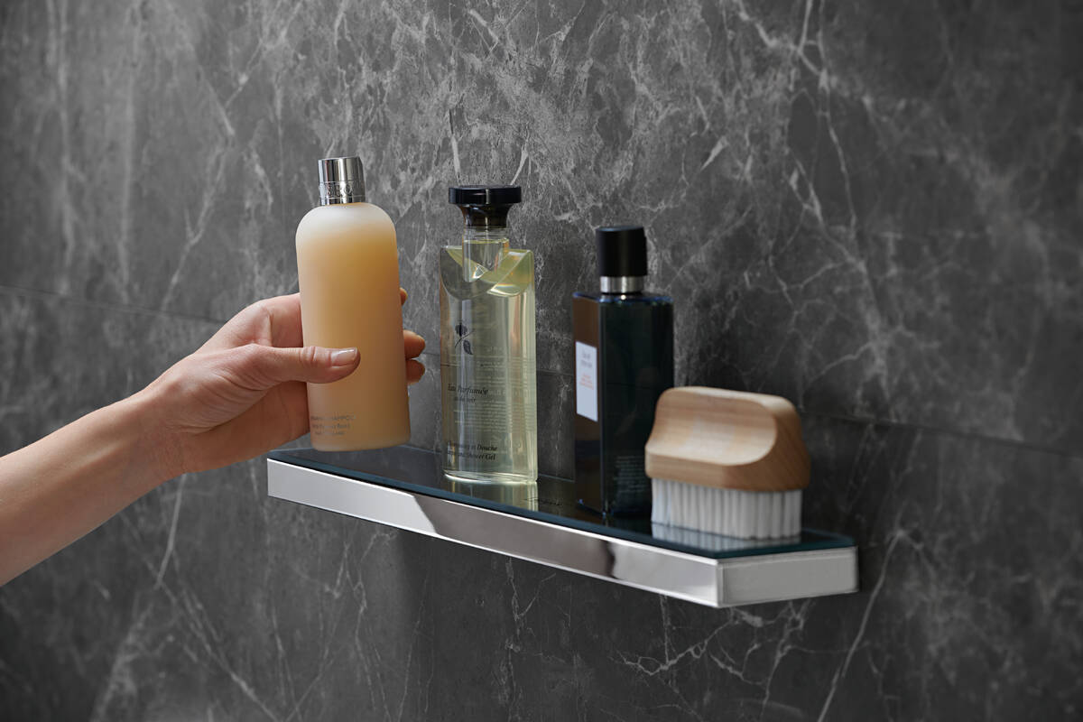 hansgrohe Accessories: Rainfinity, Shelf 500, Item No. 26844000