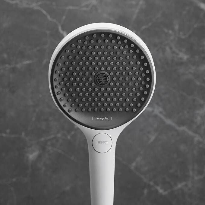 hansgrohe Douchettes: Rainfinity, 3 types de jet, N° article 26865670 ...