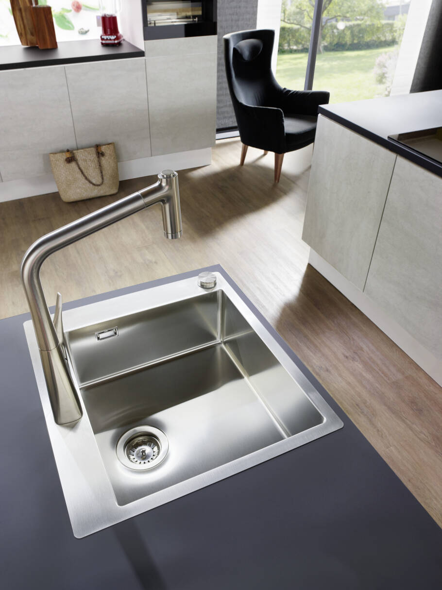 hansgrohe Sinks: S71, S711-F450 Built-in sink 450, Item No. 43301800 ...