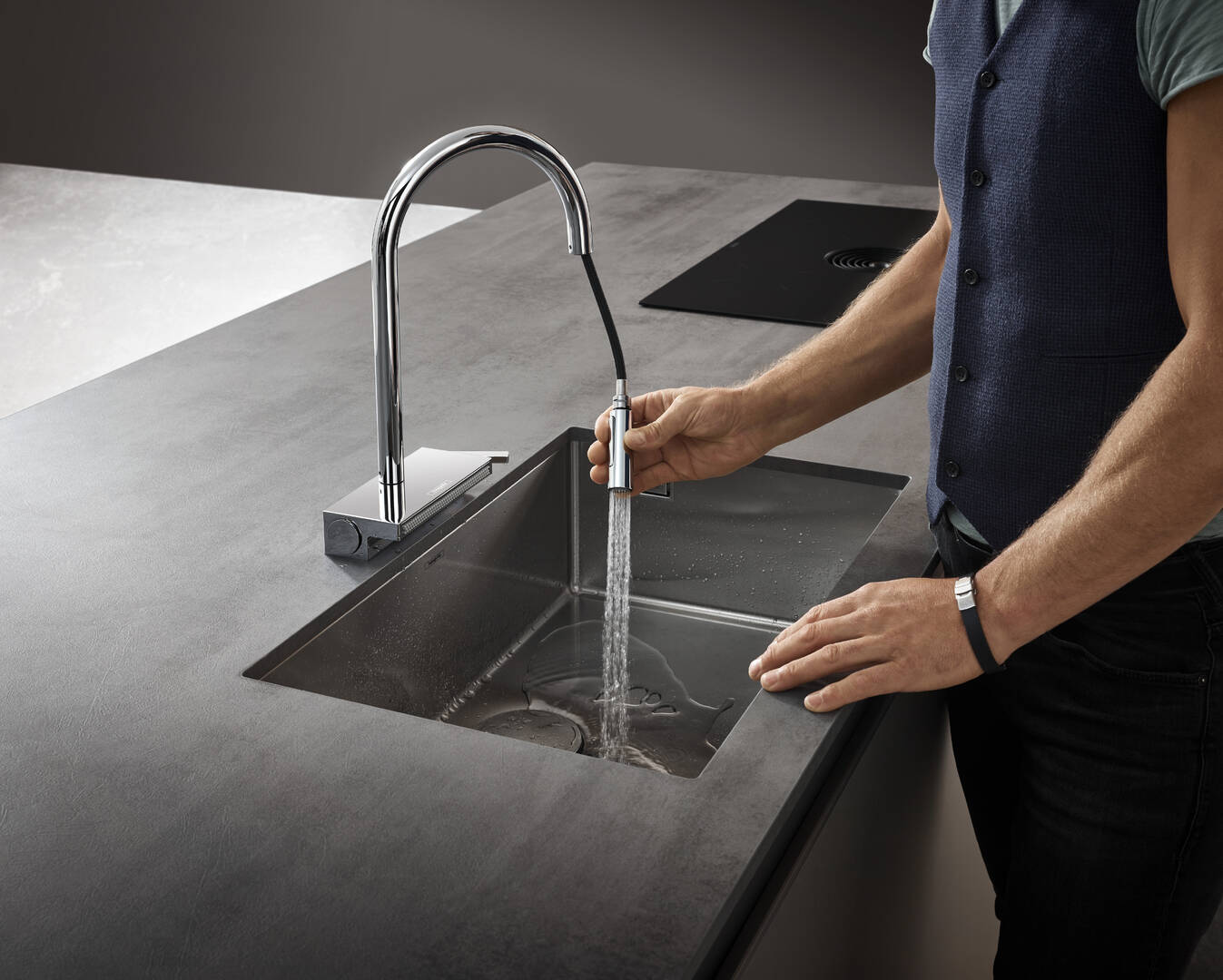 hansgrohe Sinks: S71, S719-U660 Undermount sink 660, Item No. 43428800 ...