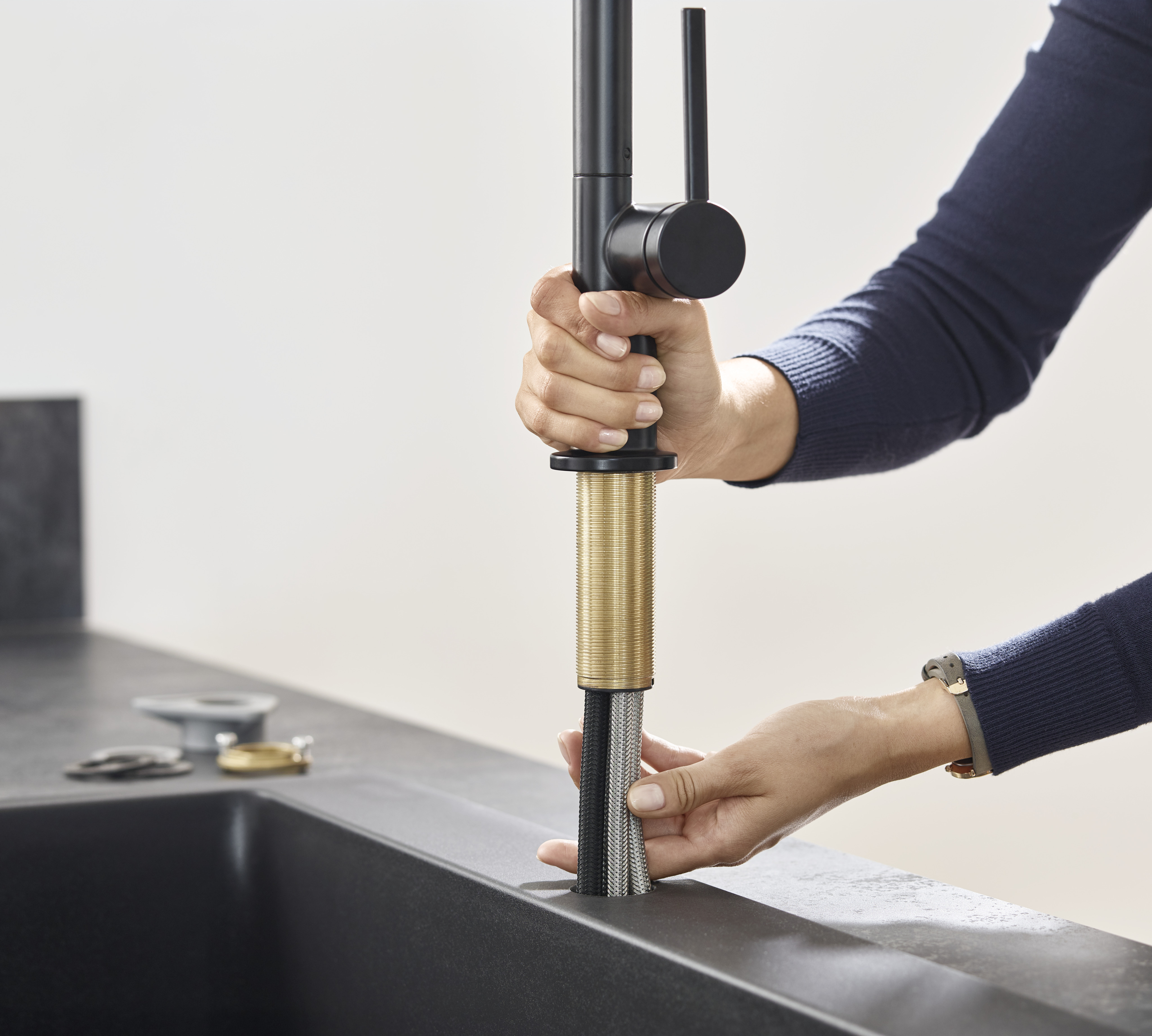 hansgrohe Evye bataryası: Talis M54, Tek kollu eviye bataryası 210 ...