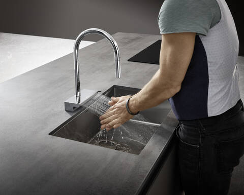 hansgrohe Sinks: S71, S719-U660 Under-mount sink 660, Item No. 43428800 ...