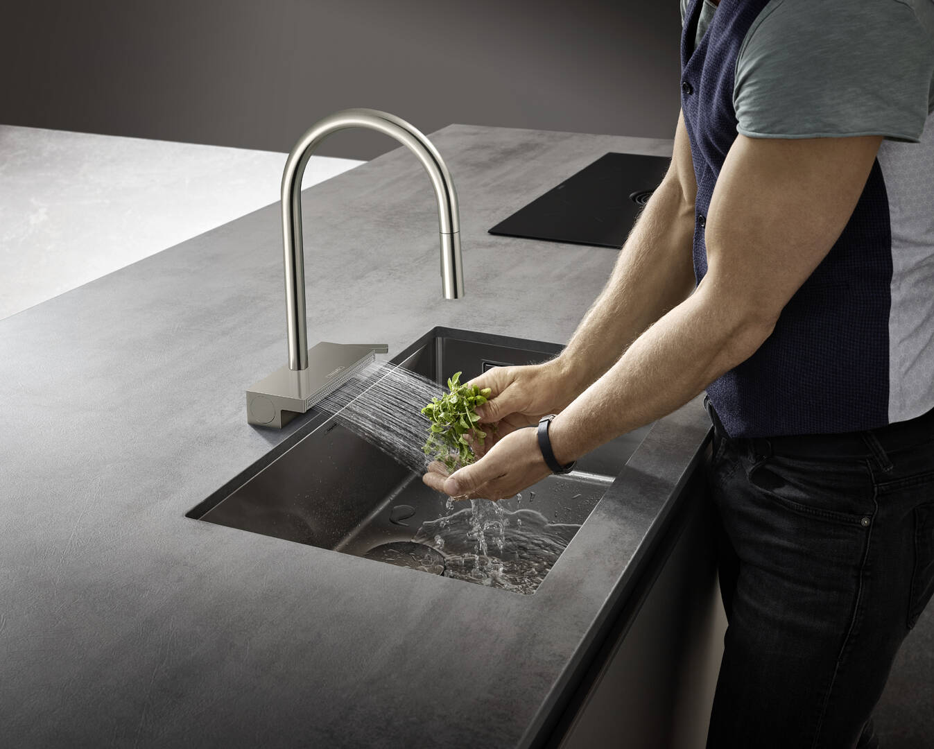 hansgrohe Spülen: S71, S719-U660 Unterbauspüle 660, Art.-Nr. 43428800 ...