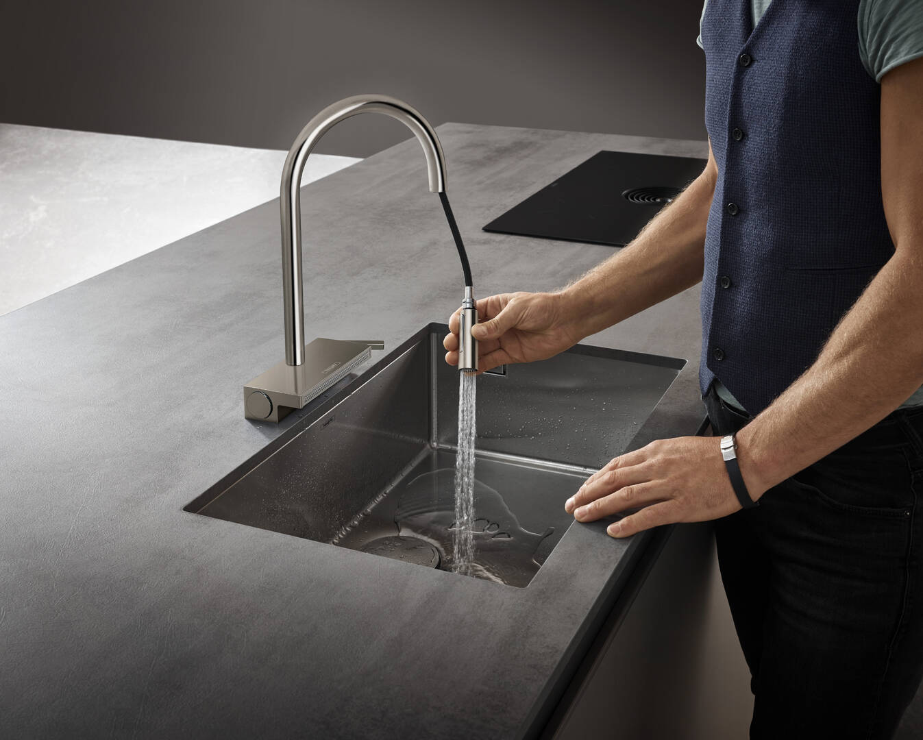 hansgrohe Sinks: S71, S719-U660 Under-mount sink 660, Item No. 43428800 ...