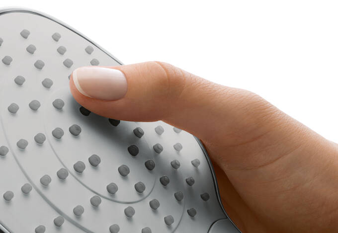 hansgrohe Duchas de mano: Vernis Blend, 2 tipos de spray, ref. 26270000 ...