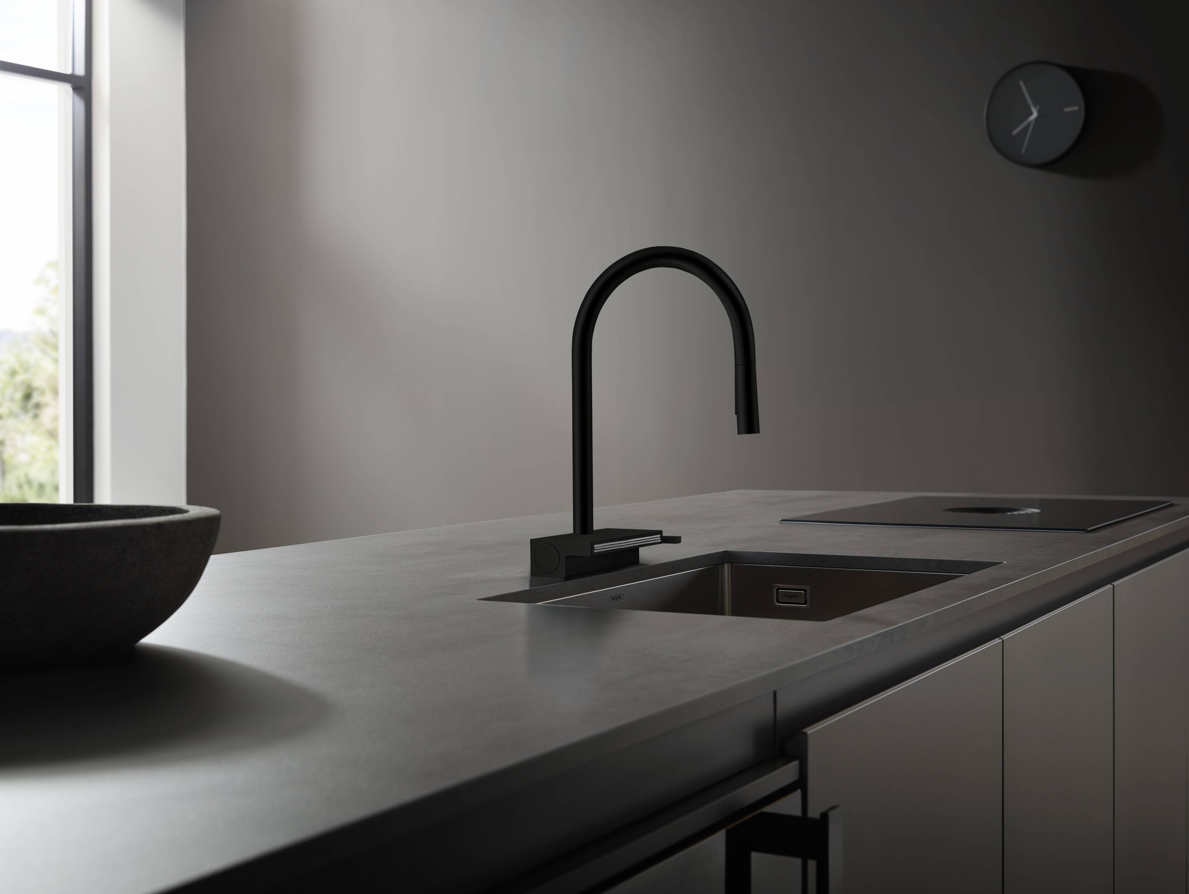 hansgrohe Kitchen faucets: Aquno Select, HighArc Kitchen Faucet, 3 ...