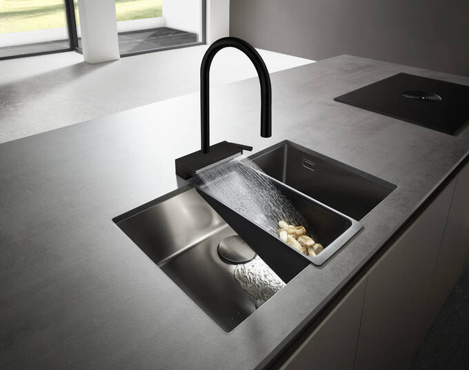 hansgrohe Sinks: S71, S719-U660 Under-mount sink 660, Item No. 43428800