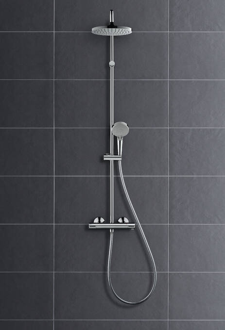 hansgrohe Colonnes de douche: Vernis Blend, 1 type de jet, N° article 26276000