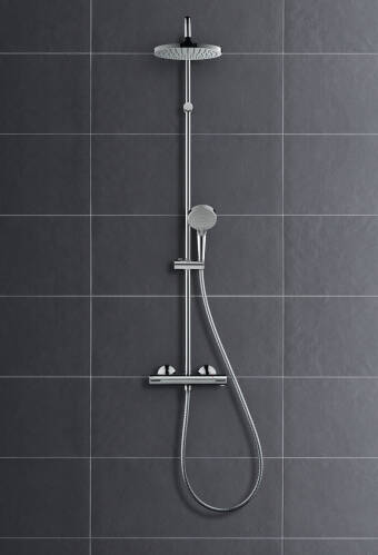 hansgrohe Showerpipes: Vernis Blend, 1 Strahlart, Art.-Nr. 26276670 ...