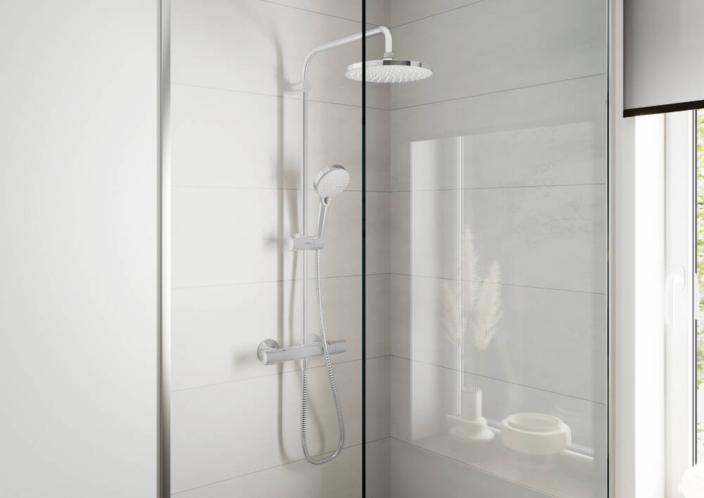 hansgrohe Shower pipes: Vernis Blend, 1 spray mode, Item No. 26276000
