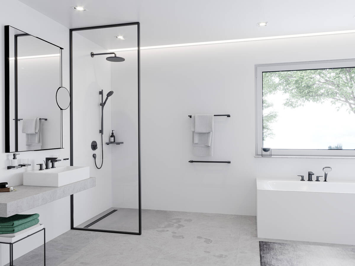 hansgrohe Duchas fijas: Croma, 1 tipo de chorro, ref. 26221000 ...