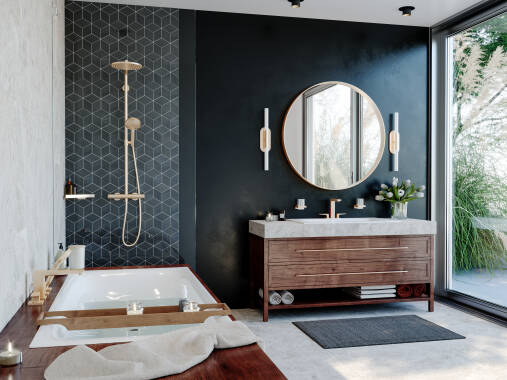 hansgrohe Lavabo bataryası: Metropol, 3-Delikli lavabo bataryası 160 ...