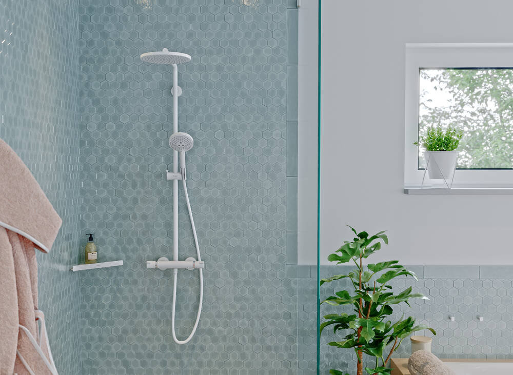 hansgrohe Showerpipes: Croma Select S, 1 straalsoort, Art.-nr. 26890670 ...