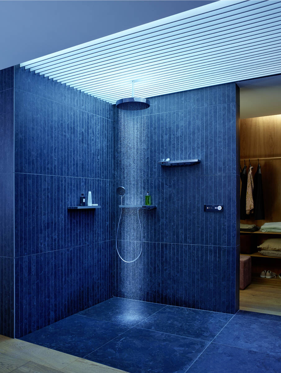 Hansgrohe Overhead Showers Rainfinity Digital 1 Spray Mode Item No