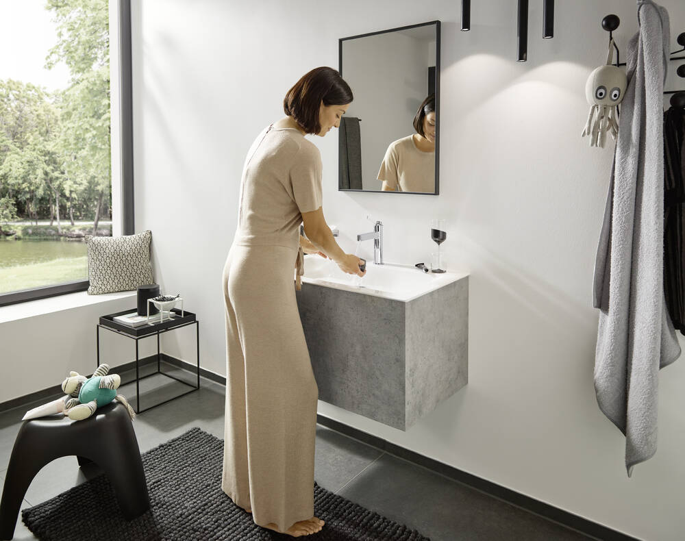 hansgrohe Washbasin mixers: Finoris, Single lever basin mixer 100 with ...