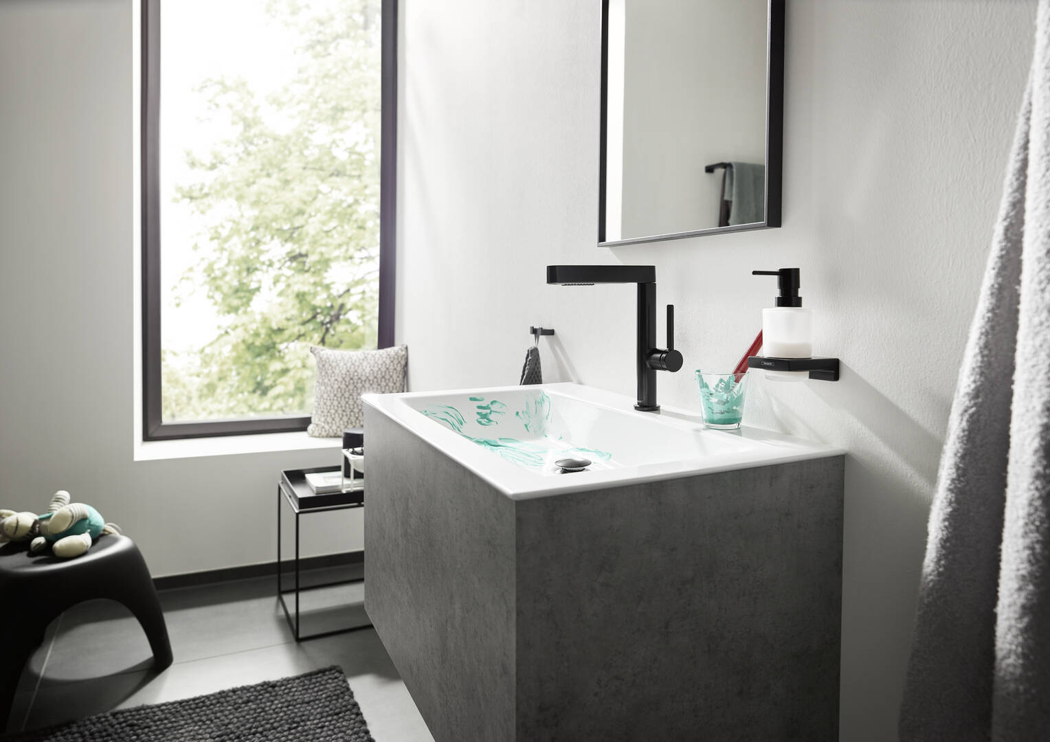 hansgrohe Accessoires: AddStoris, Zeepdispenser, Art.-nr. 41745670 ...