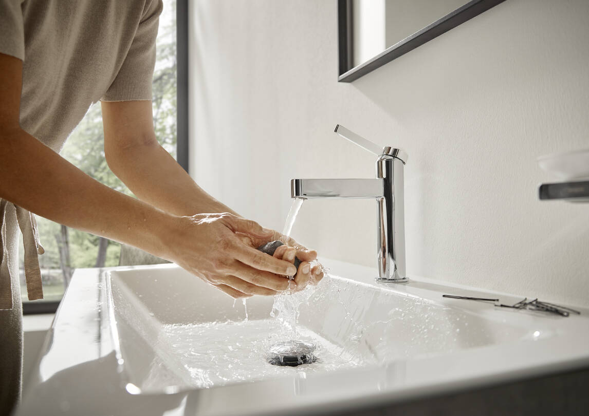 hansgrohe Washbasin mixers: Finoris, Single lever basin mixer 110 ...