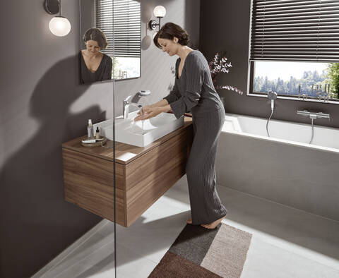 hansgrohe Комплектующие: AddStoris, Мыльница, Арт. № 41746000 ...