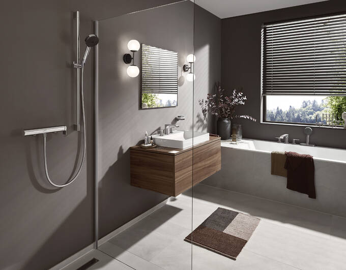 hansgrohe Аксессуары: AddStoris, Мыльница, Арт. № 41746000 | hansgrohe RU