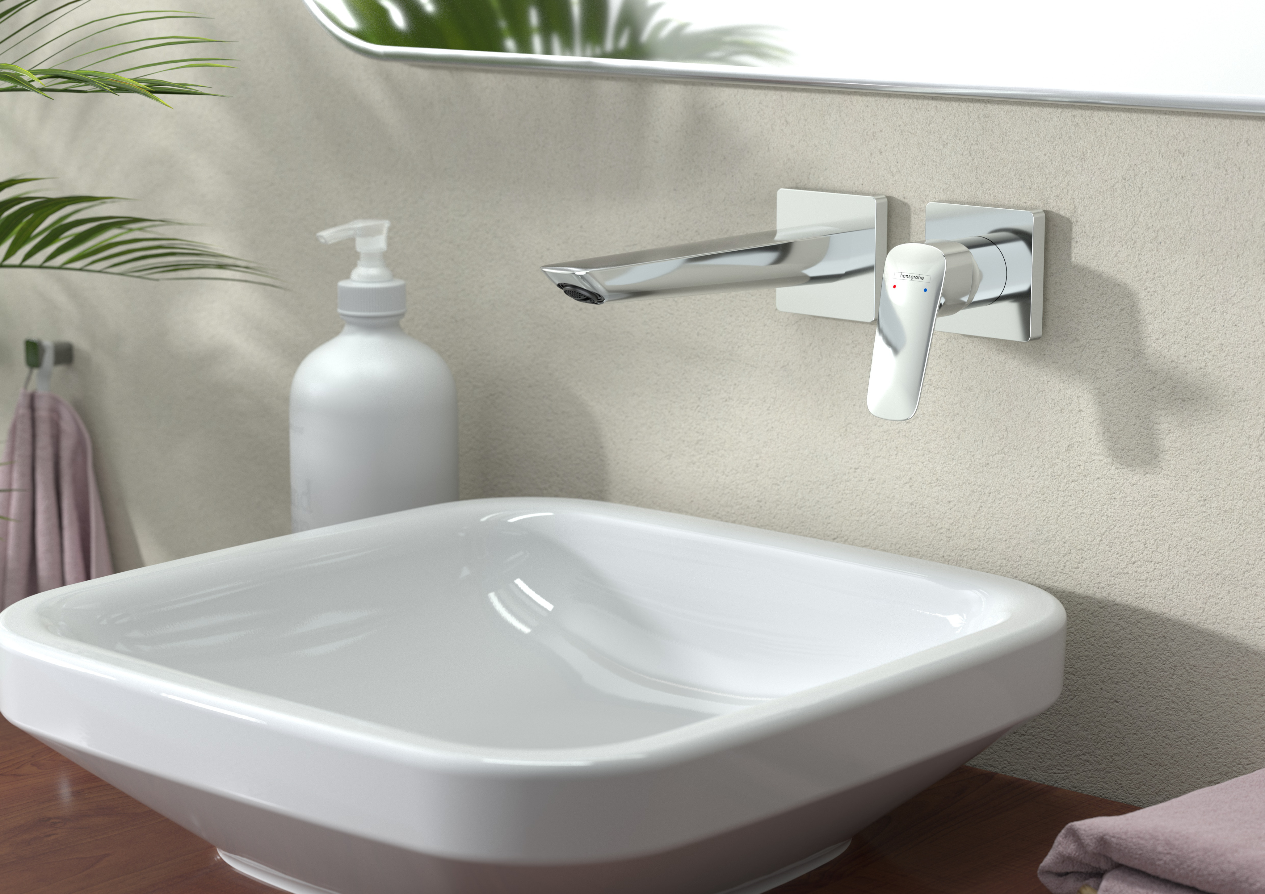 hansgrohe Washbasin mixers: Logis, Single lever basin mixer for ...