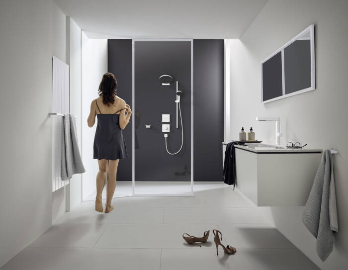 hansgrohe Overhead showers: Pulsify S, 2 spray modes, Item No. 24150000 ...