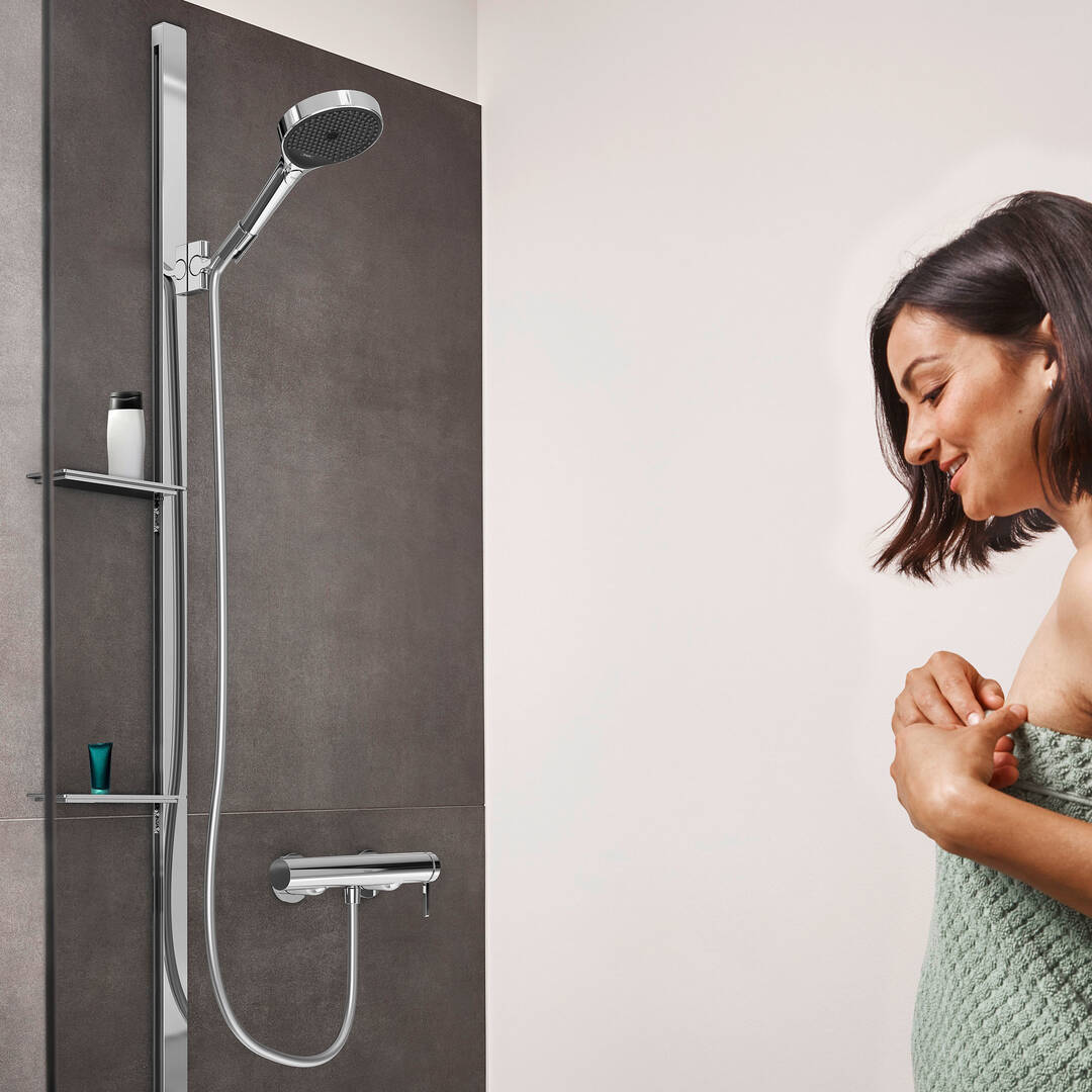 hansgrohe Handshowers: Rainfinity, 3 spray modes, Art. no. 26864001 ...