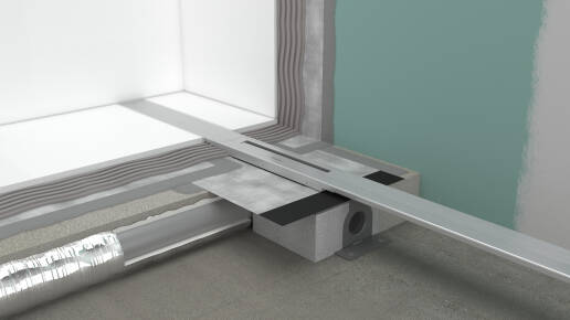 hansgrohe Finish sets shower drains: RainDrain Flex, Finish set shower ...