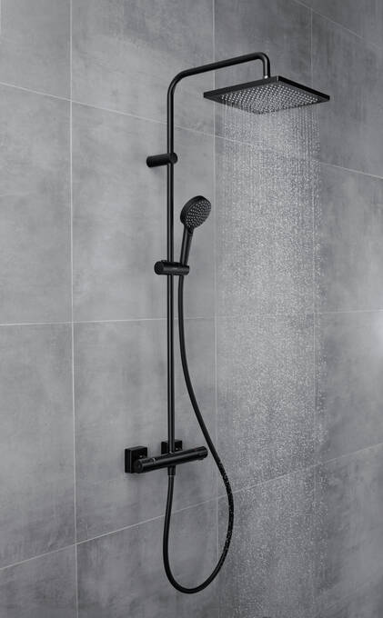 hansgrohe Shower pipes: Vernis Shape, 1 spray mode, Item No. 26427670