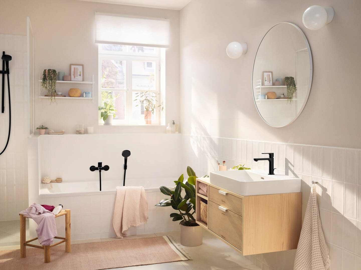 hansgrohe Washbasin mixers: Rebris S, Single lever basin mixer 110 with ...