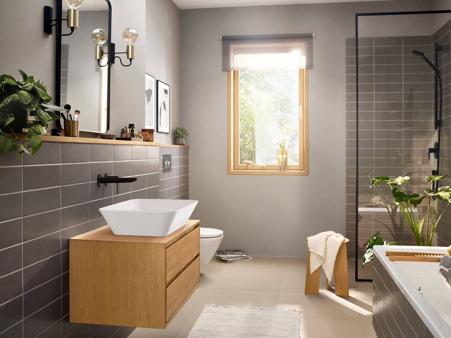 hansgrohe Washbasin mixers: Rebris E, Single lever basin mixer for ...