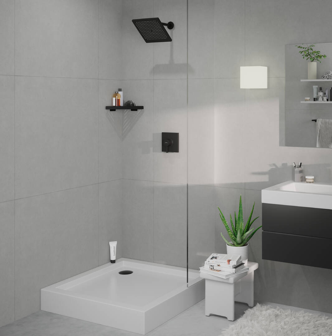 hansgrohe Overhead showers: Crometta E, 1 spray mode, Item No. 26726670