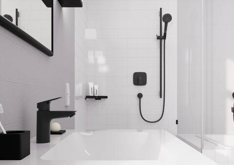 ハンスグローエ アクセサリー: AddStoris, コーナーバスケット, 品番 41741670 | hansgrohe JP