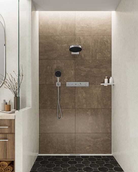 RainSelect Duş bataryaları: 2 çıkış, krom, Ürün no. 15380000 | hansgrohe TR