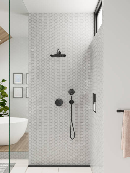 Hansgrohe Overhead Showers Croma 1 Spray Mode Item No 26220000