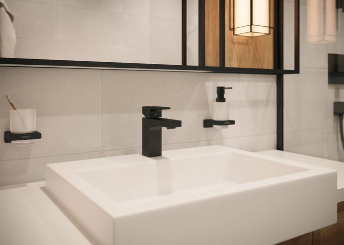 hansgrohe Accessoires: AddStoris, Zeepdispenser, Art.-nr. 41745670 ...