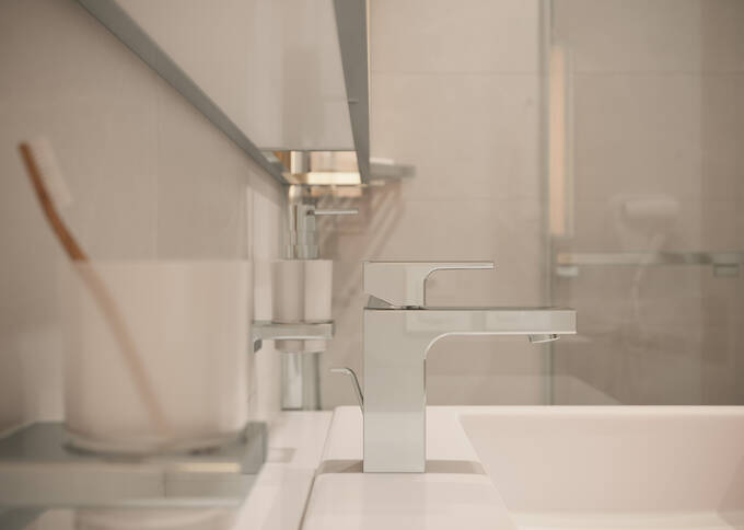 hansgrohe Аксессуары: AddStoris, Диспенсер для жидкого мыла, Арт ...