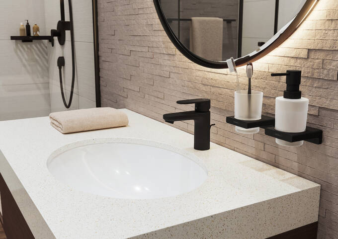 hansgrohe Accessoires: AddStoris, Zeepdispenser, Art.-nr. 41745670 ...